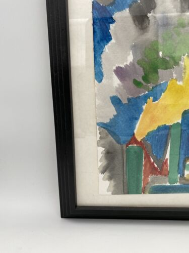 Ce Roser Abstract Watercolor Painting - Cecilia Roser - feminist artist ...