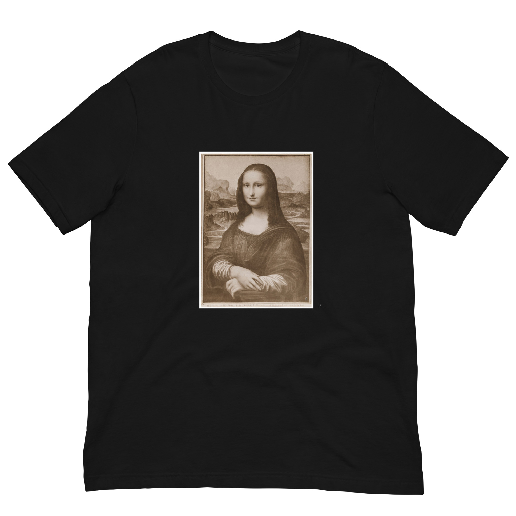 Mona Lisa Unisex t-shirt - The History Shop