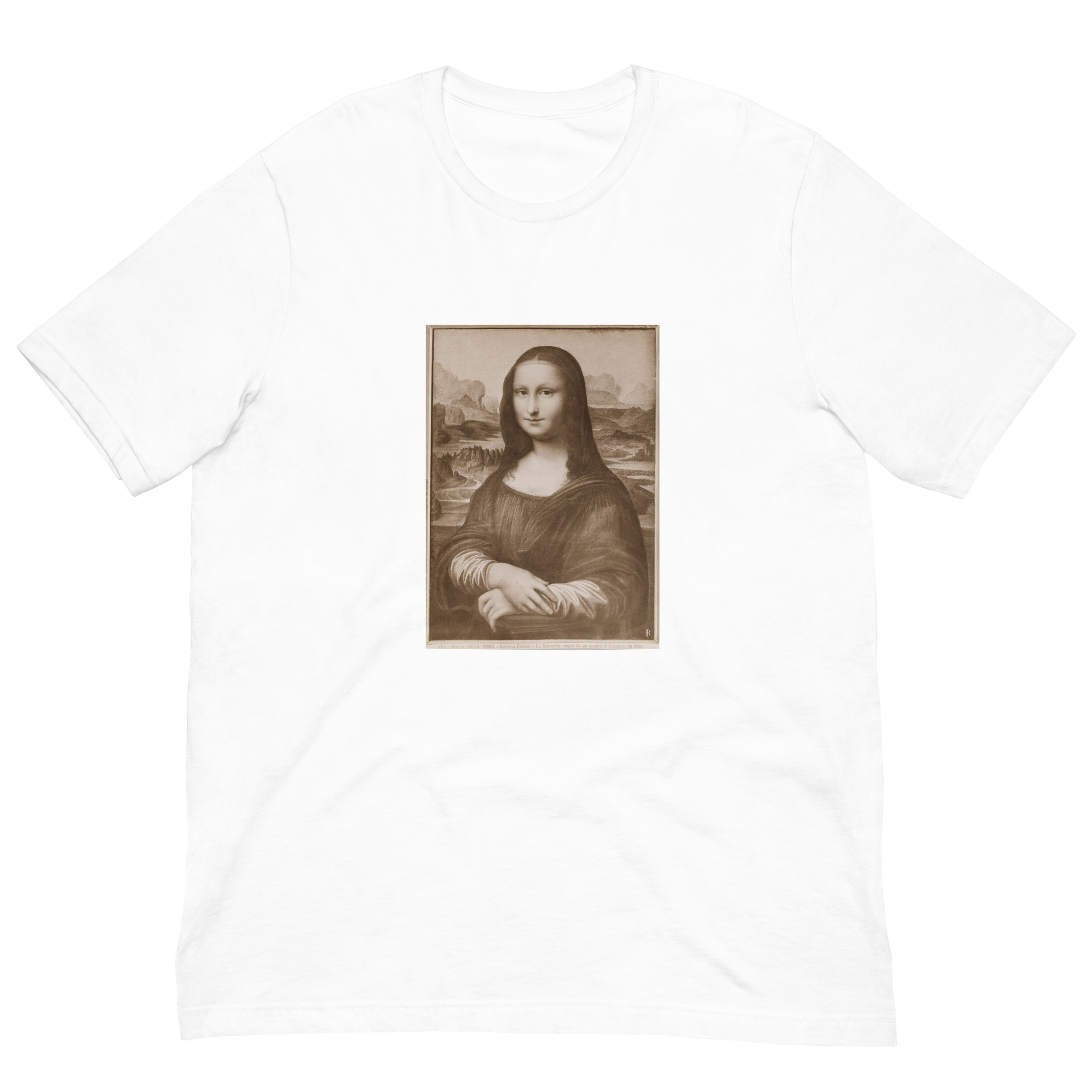 Mona Lisa Unisex t-shirt - The History Shop