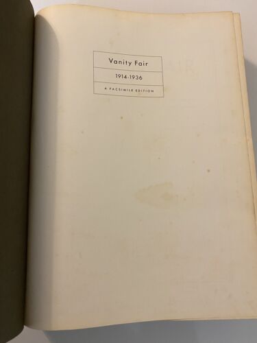 Vanity Fair Facsimile 7 Volumes University Microfilms International ...