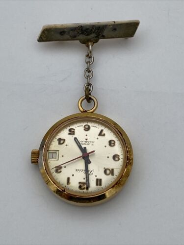 Vintage Felicia Analog Nurse Watch with 17 Jewels and Swiss Movement ...