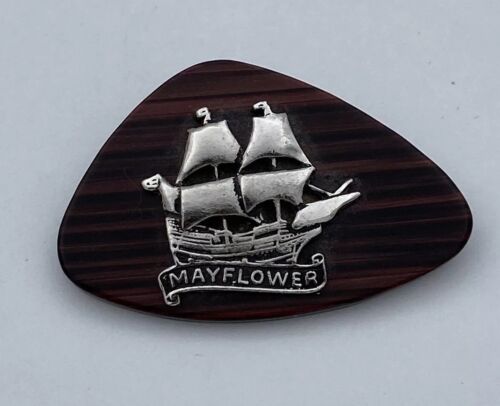 Vintage Mayflower Sailing Ship Boat Brooch Lapel Pin, Pilgrim - The ...